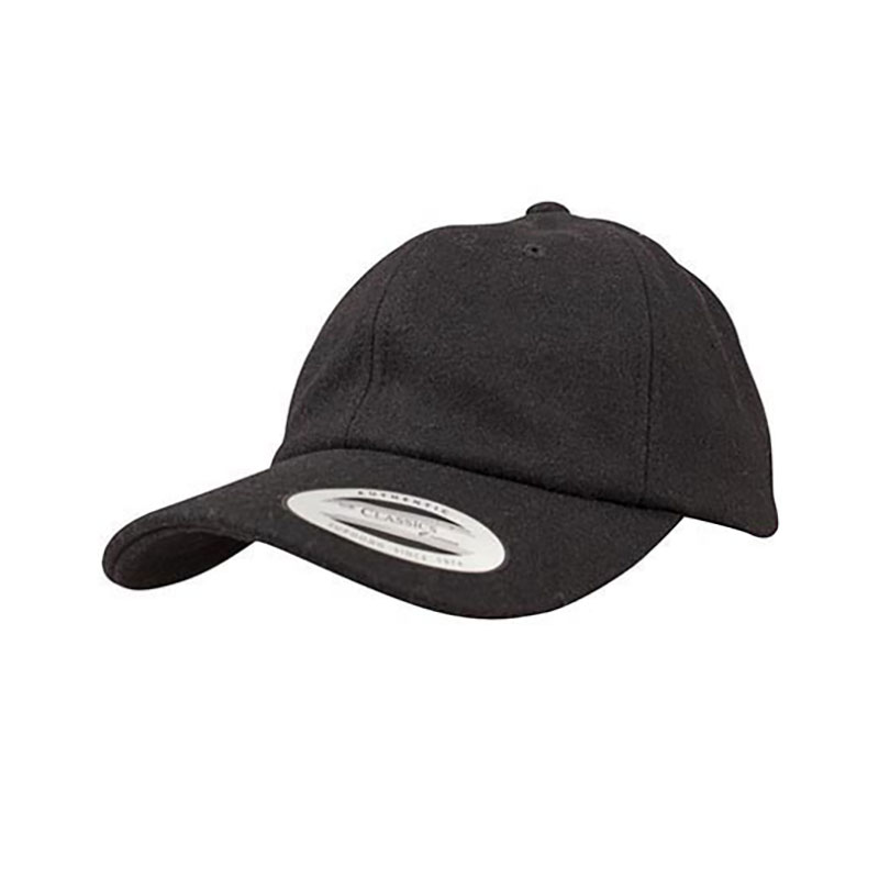 Low Profile Melton Wool Dad Cap - Low Profile Melton Wool Dad Cap from ...