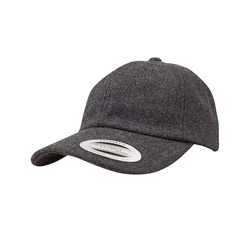 Low Profile Melton Wool Dad Cap - Low Profile Melton Wool Dad Cap from ...