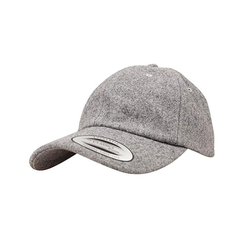 Low Profile Melton Wool Dad Cap - Low Profile Melton Wool Dad Cap from ...